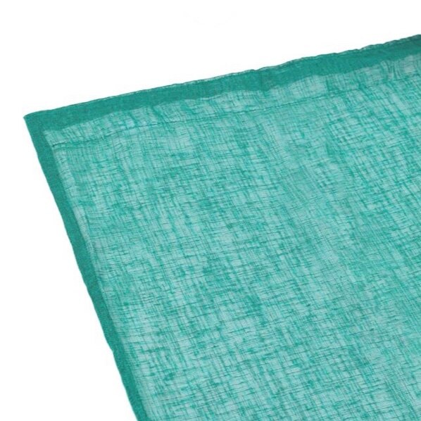 Set 2 perdele, turcoaz, semitransparente, 2 x 140 x 260 cm - eMAG.ro