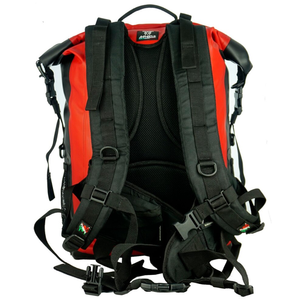 Rucsac Overland, Amphibious, PVC, 30L, Rosu - eMAG.ro
