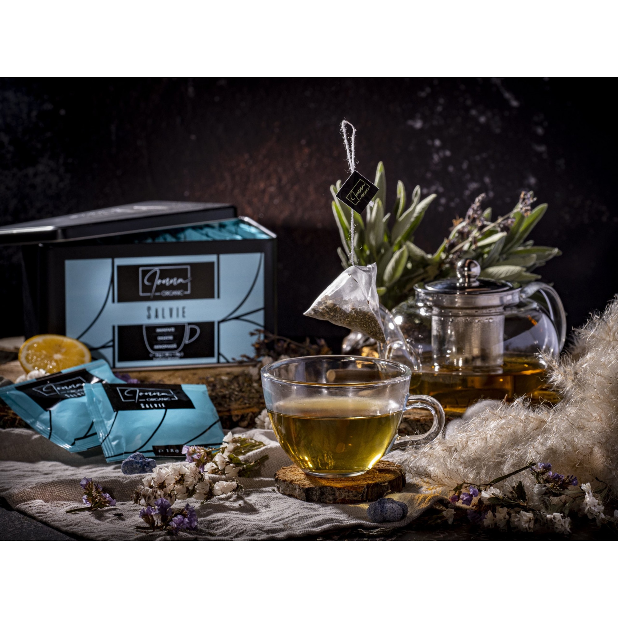 Ceai de Plante, Ionna Organic, Salvie, 20 pliculete, 36 g - eMAG.ro