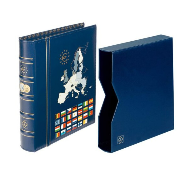 Album clasor pentru monede, Leutchtturm, Carton, Multicolor - 430-0187 ...