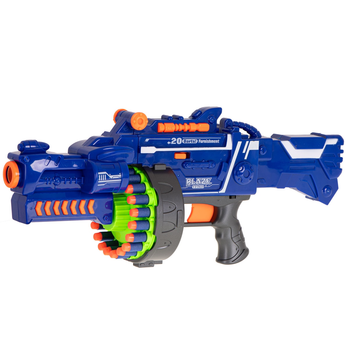 Pusca Blaster Likesmart, Blaze Storm, 40 Gloante din Spuma - eMAG.ro