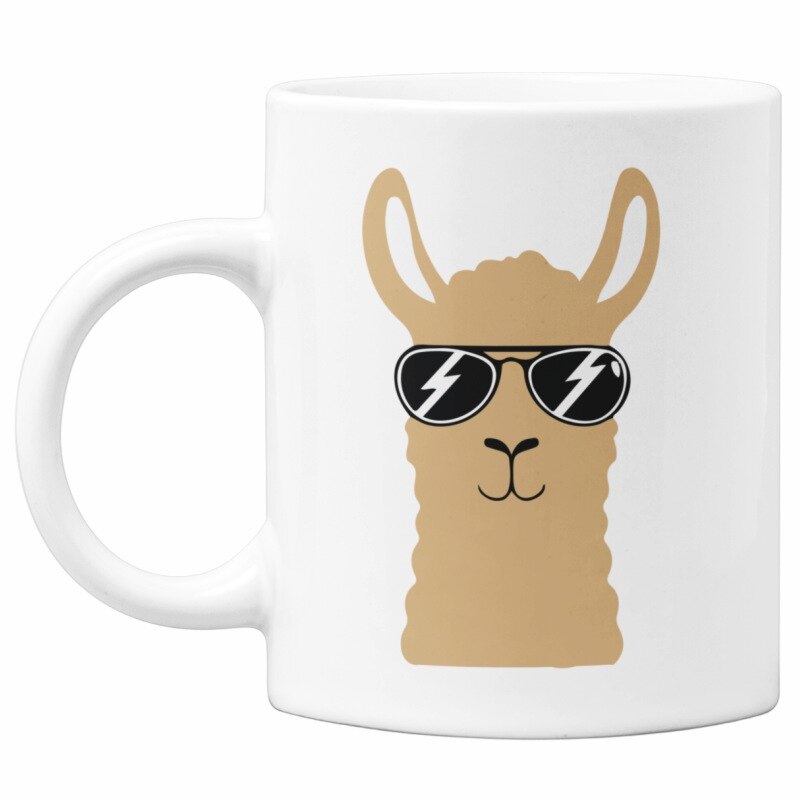 Cana Lama smechera cu ochelari, Priti Global, 330 ml - eMAG.ro