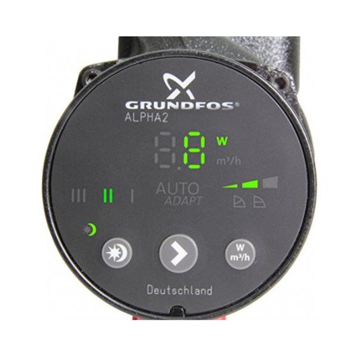 Pompa de circulatie pentru incalzire ALPHA2 25-60 180 1x230V 50Hz 6H DA-CH 99261730 Grundfos ...