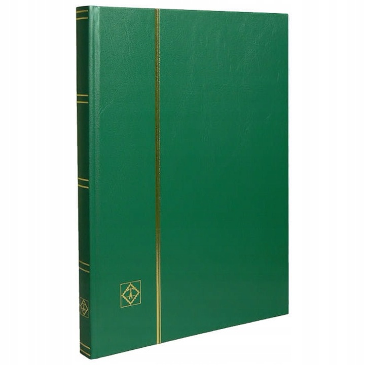 Clasor pentru timbre, Leuchtturm, Carton, Verde - 430-0091 - eMAG.ro