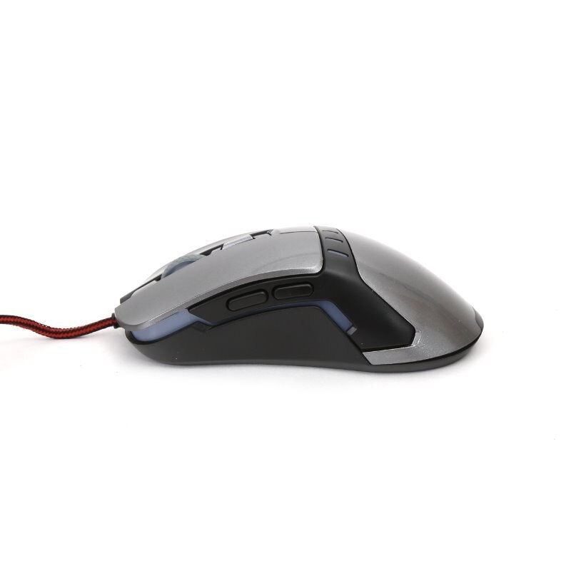 Mouse Gaming OMEGA Varr OM0270, 6Butoane, 3200 DPI, Gri - eMAG.ro
