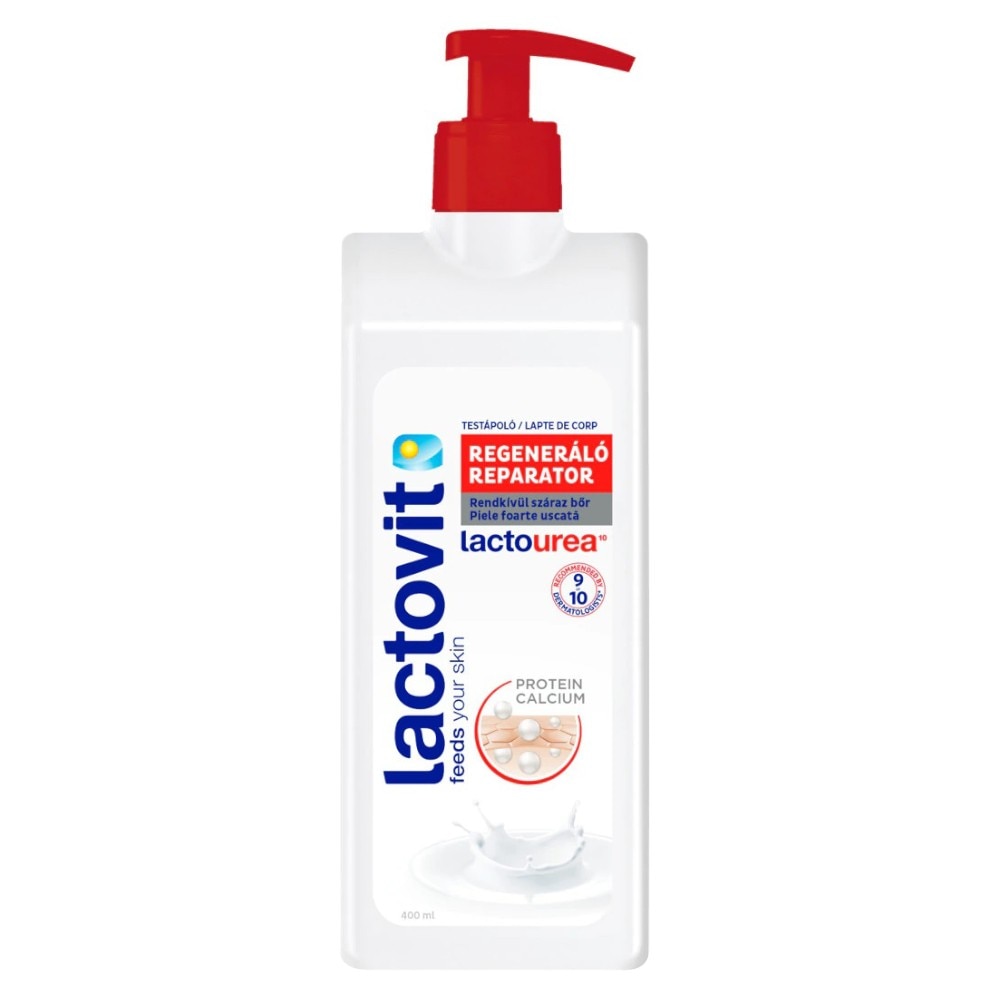 Set Lapte Corp Lactovit Lactourea Reparator, 2 Bucati x 400 ml - eMAG.ro