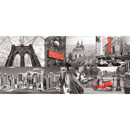 Poster Colaj: New York Londra Paris 40x30 - eMAG.ro