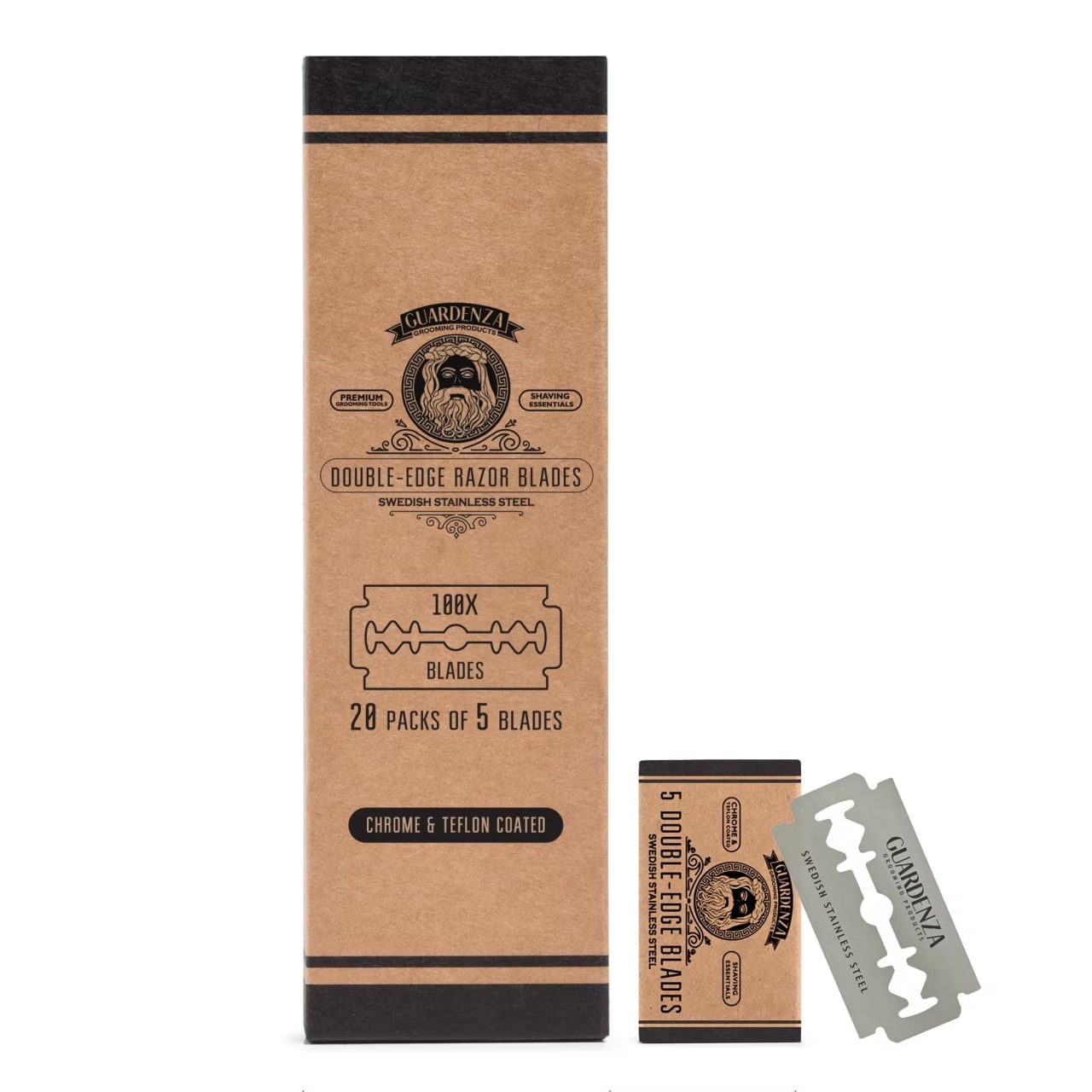 Rezerve lame de barbierit - set 100 buc - eMAG.ro