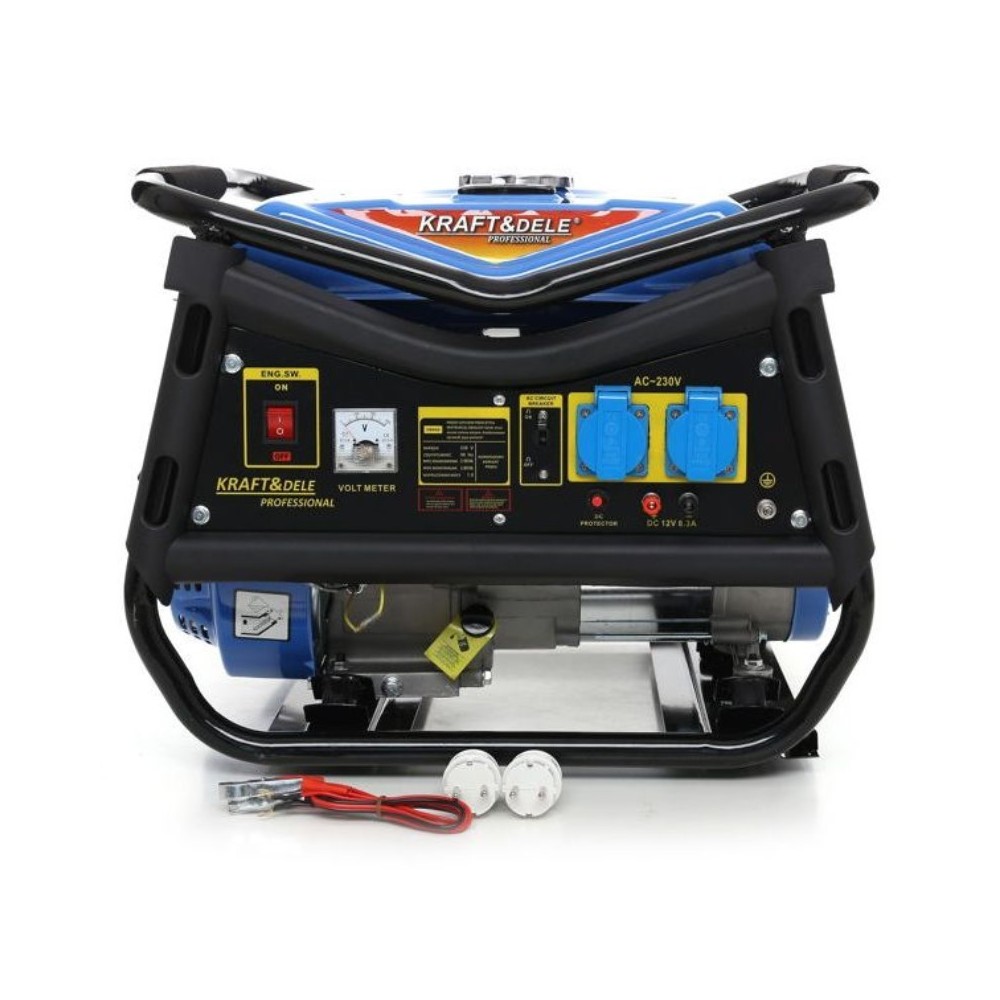 Generator monofazat pe benzina, 3000 W, 7 kW, Kraft&Dele KD141 - eMAG.ro