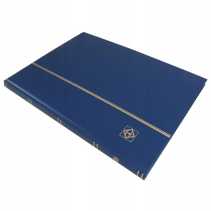 Album clasor pentru timbre, Leutchtturm, Carton, Albastru - 430-0091 ...