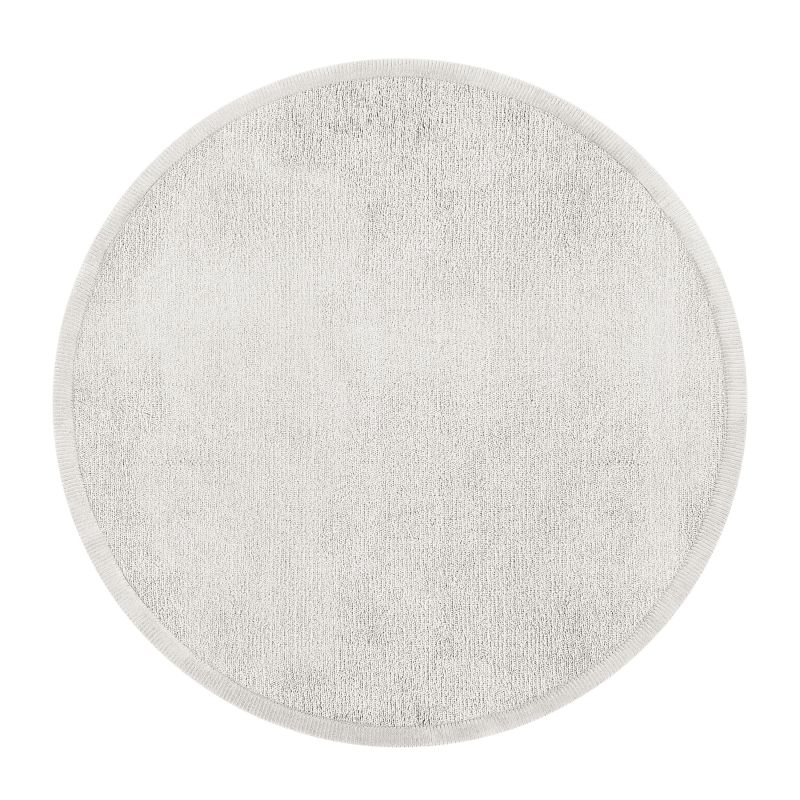 Covor de design, model 97494, rotund 200 cm, Crema - eMAG.ro