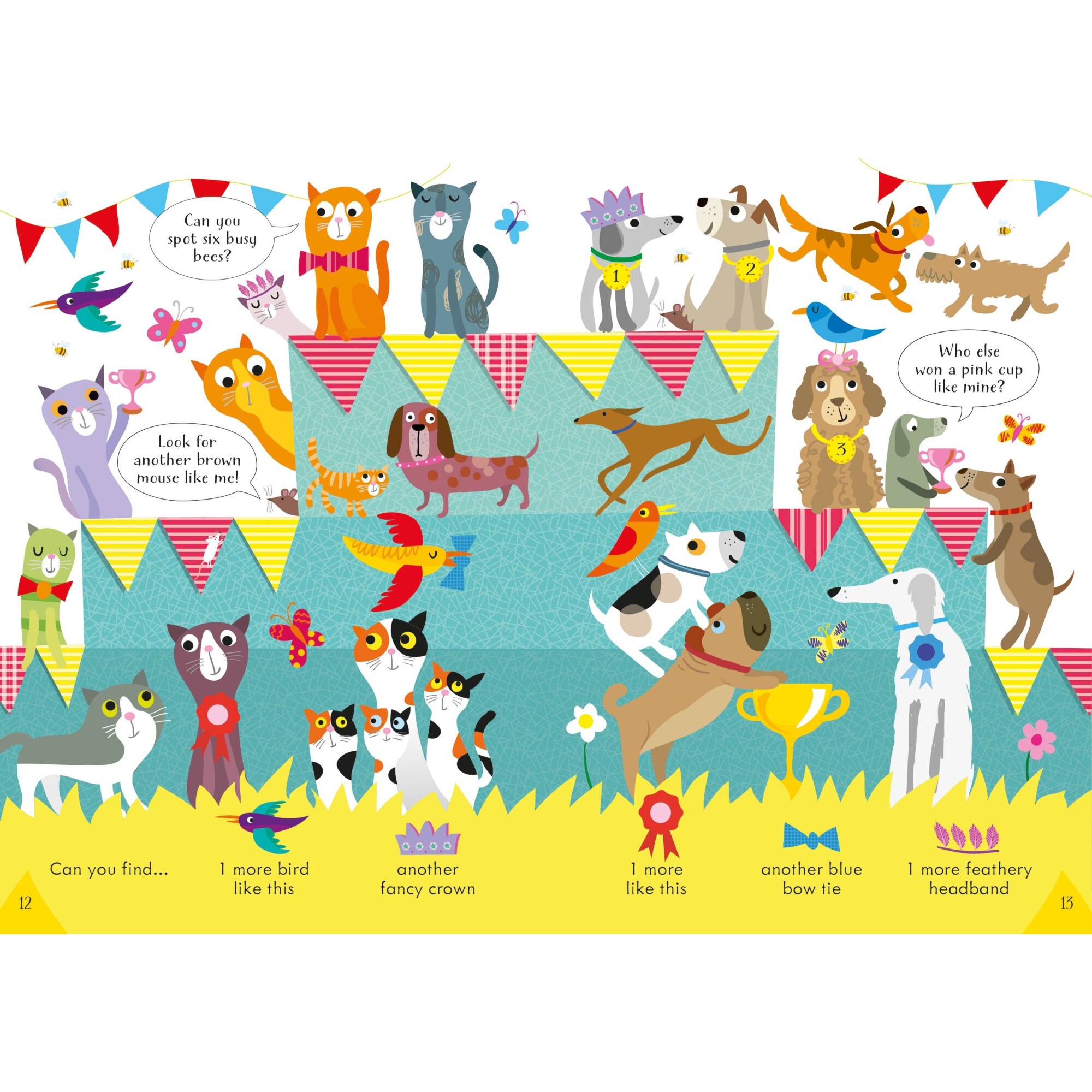 Look and Find Puzzles Dogs and Cats, Usborne, Kirsteen Robson - eMAG.ro