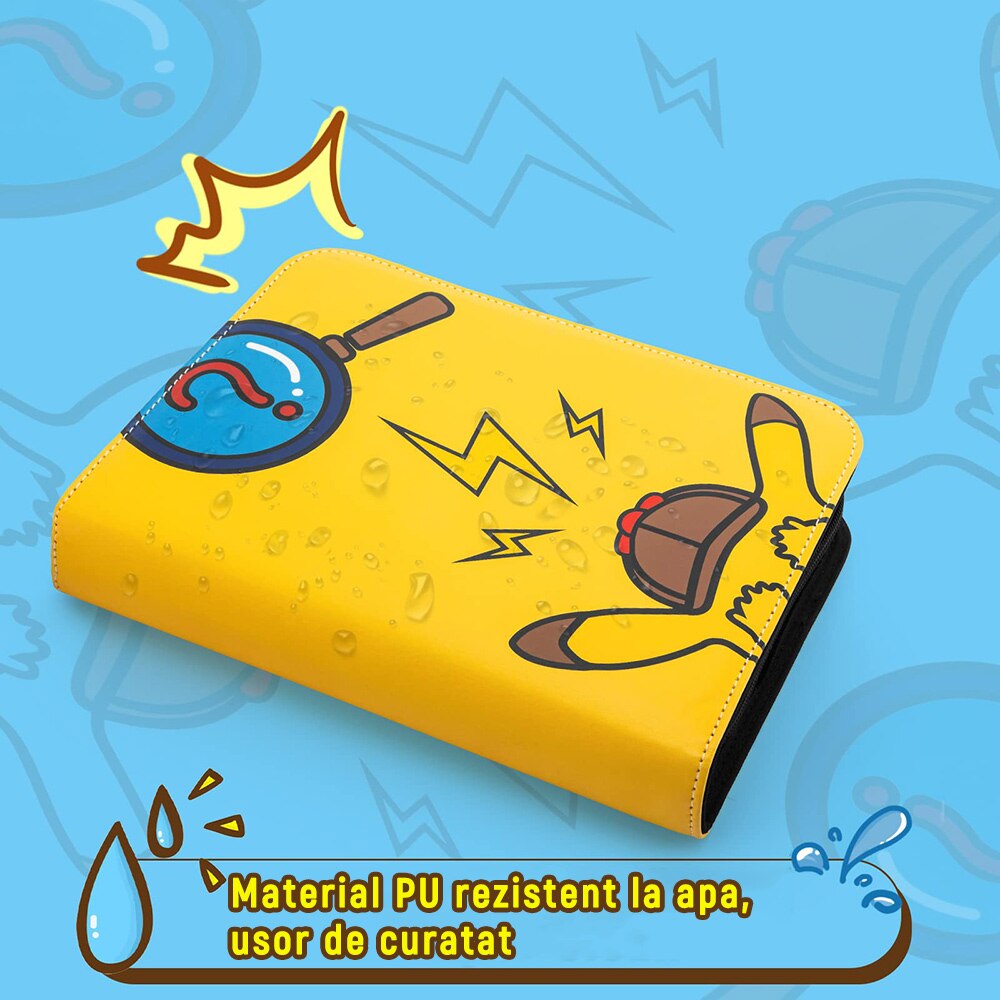 Album colectionare carti Pokemon, Vaxiuja, carti de joc, contine pana ...