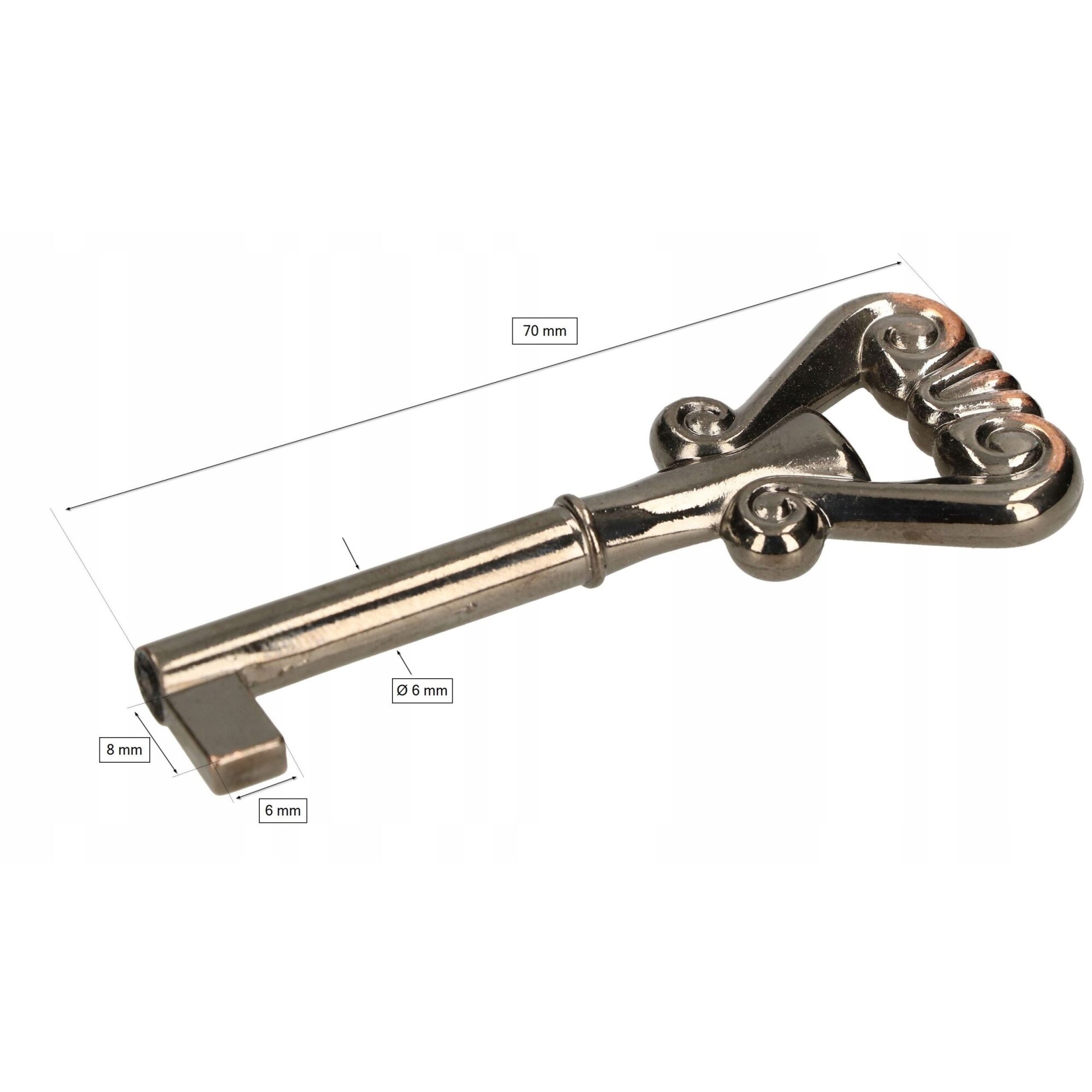 Cheie mobilier, Kotarbau, 70mm, Aramiu - eMAG.ro