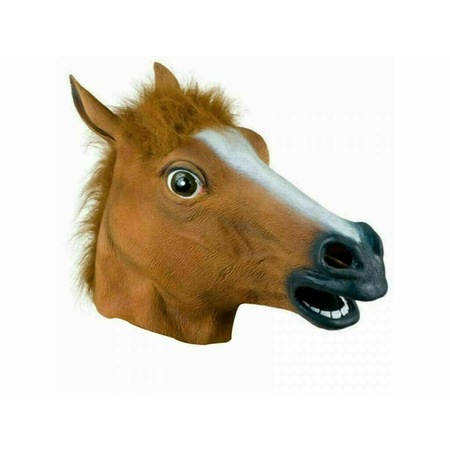 Masca cap de cal, maro, WC0119 - eMAG.ro