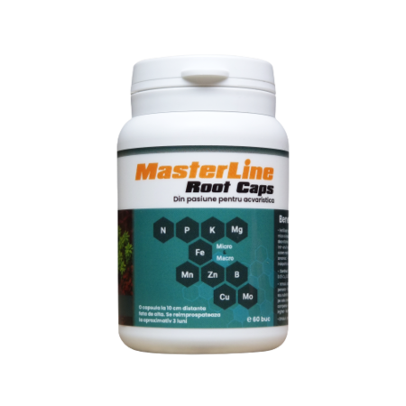 MasterLine Root Cap, Akváriumi Növényeknek Táp, 60 darab Tabletta - eMAG.hu