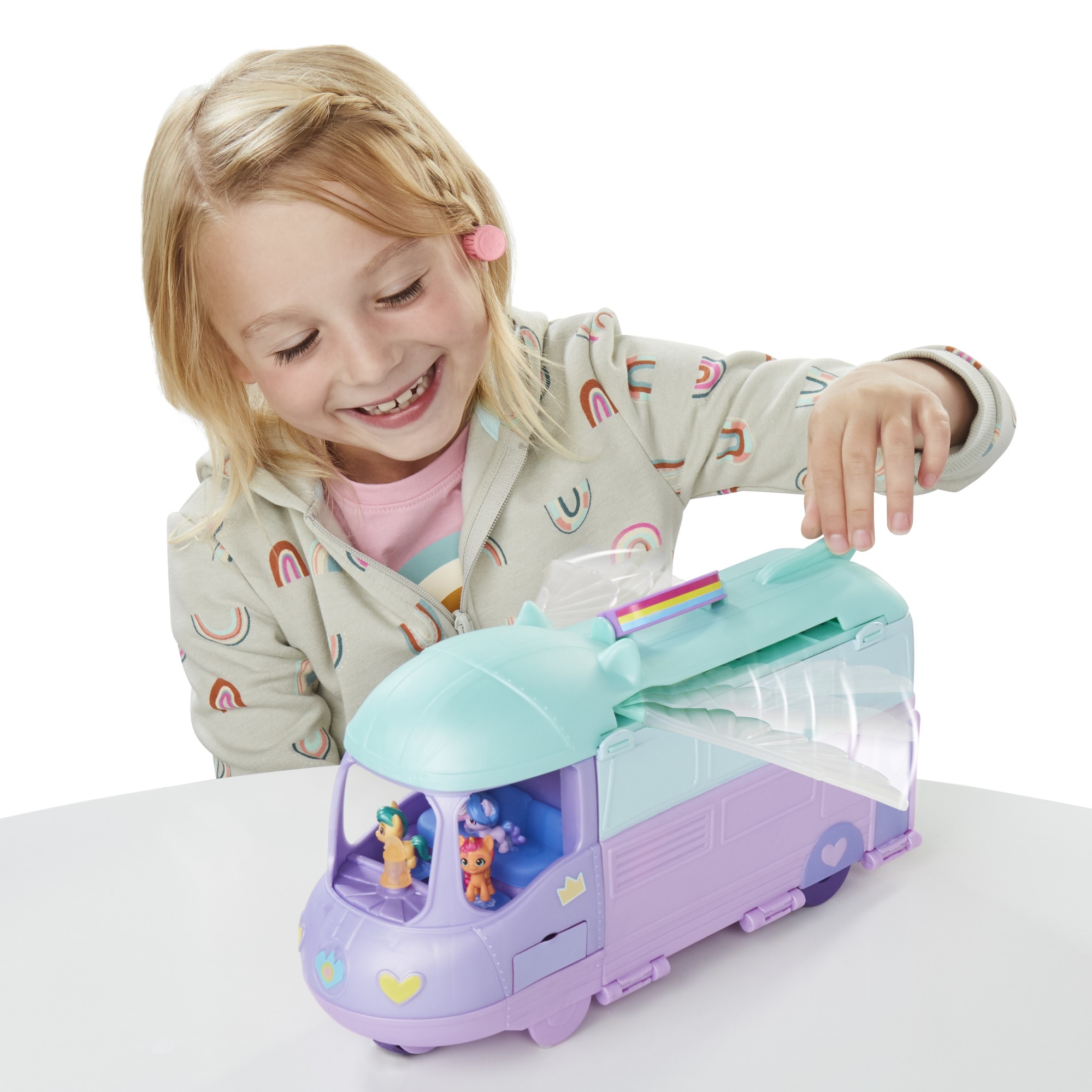 Комплект за игра My Little Pony Mini World Magic - Magic Van - eMAG.bg