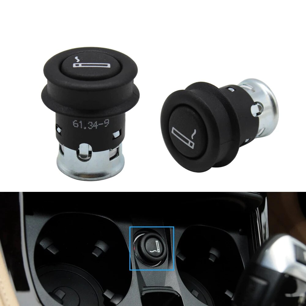 Bricheta Capac Scrumiera 12v Dedicat BMW Universal, Negru - eMAG.ro