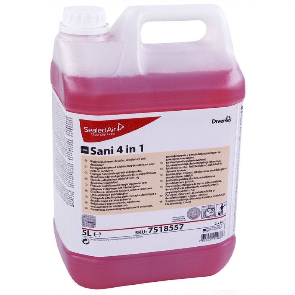 Detergent Dezinfectant Grupuri Sanitare Diversey Taski Sani 4 in 1, 5L ...