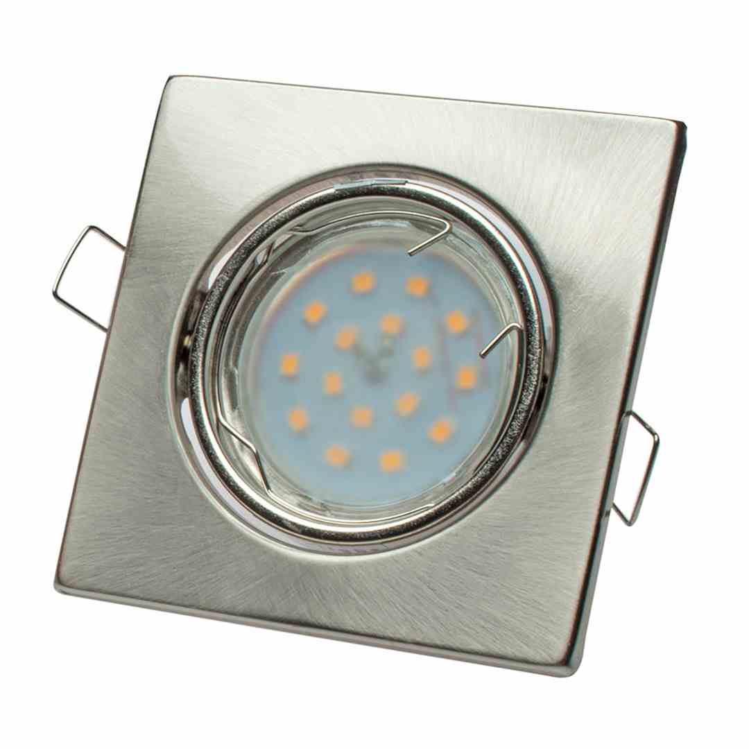 Set 3 spoturi incastrabile, 3x5W, GU10, Argintiu - eMAG.ro