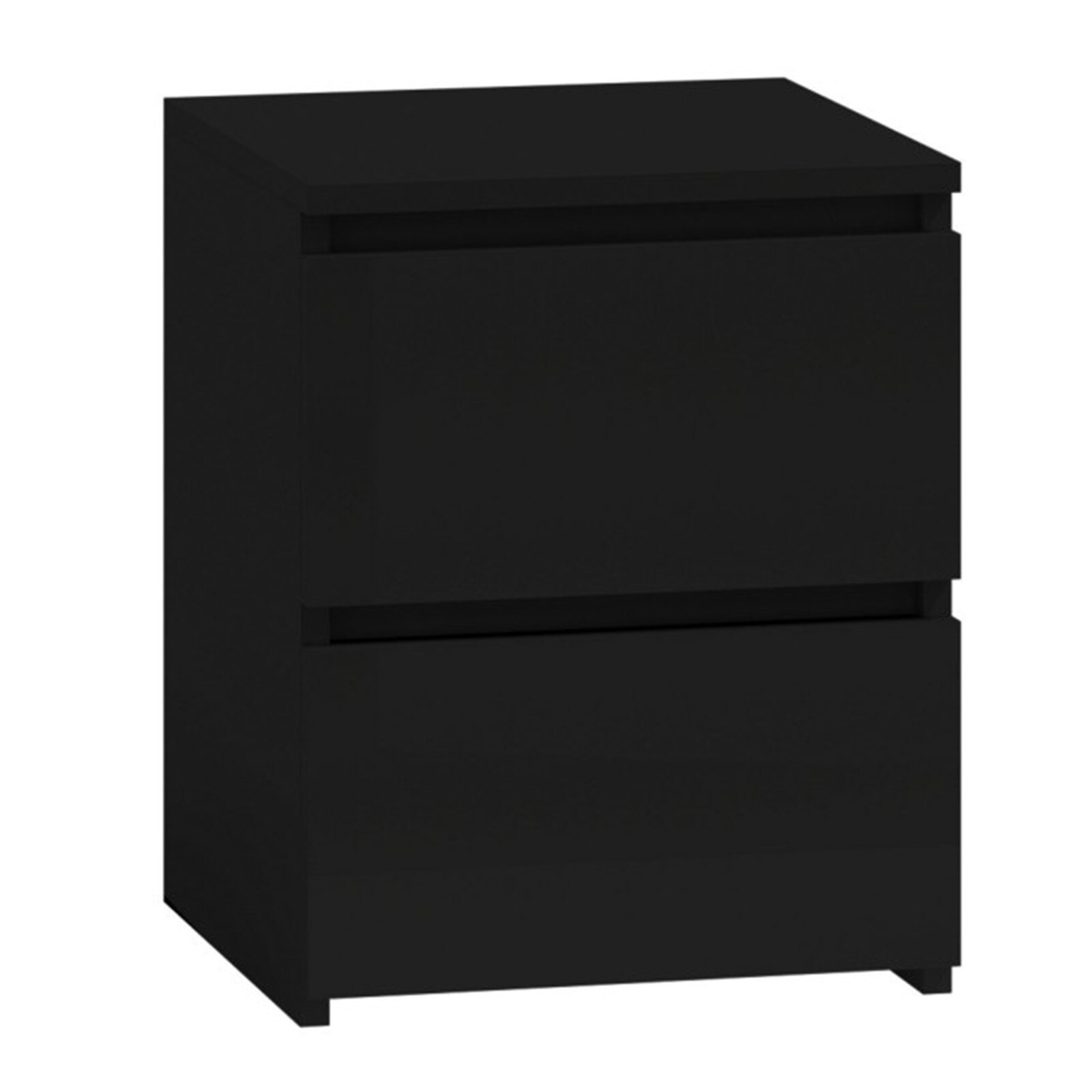 Noptiera, Roe furniture, 30x40cm, Pal, Negru - eMAG.ro