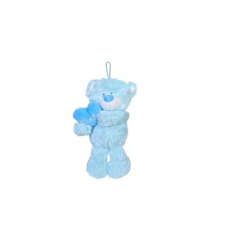 Ursulet de plus albastru, 28 cm - eMAG.ro