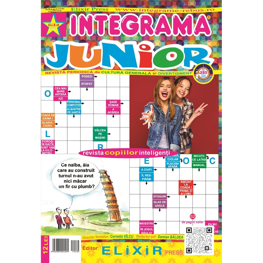 Integrama junior nr 285, 52 pagini - eMAG.ro