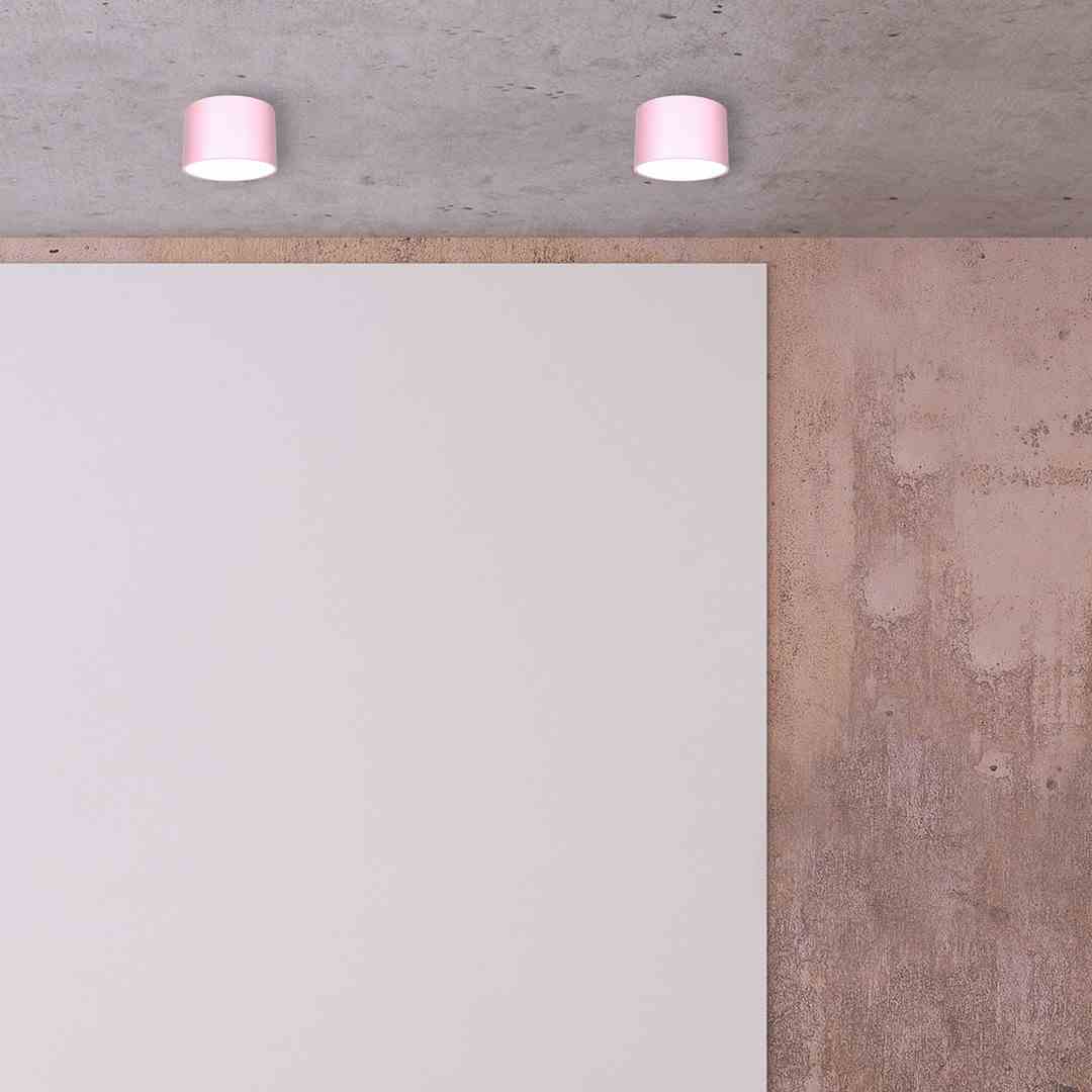 Plafoniera, Milagro, Dixie, 1xGX53, Roz - eMAG.ro