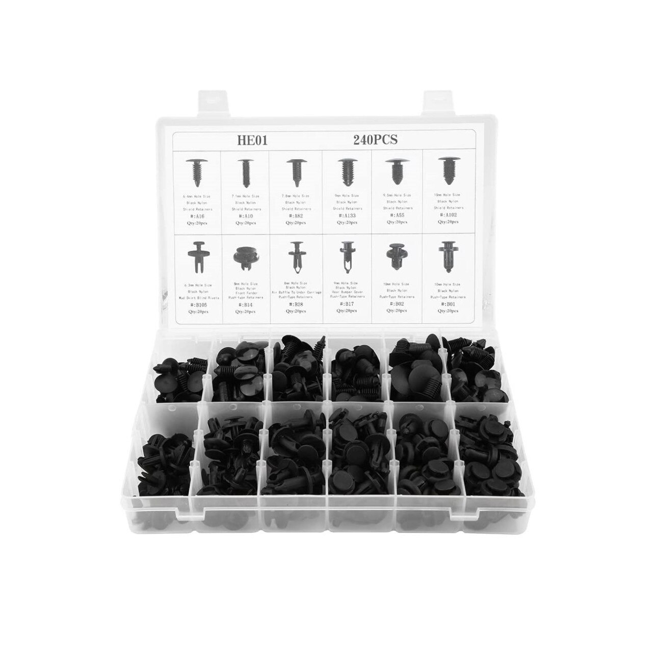 Kit demontat interior auto 4 piese, 240 clipsuri, 1 surubelnita ...