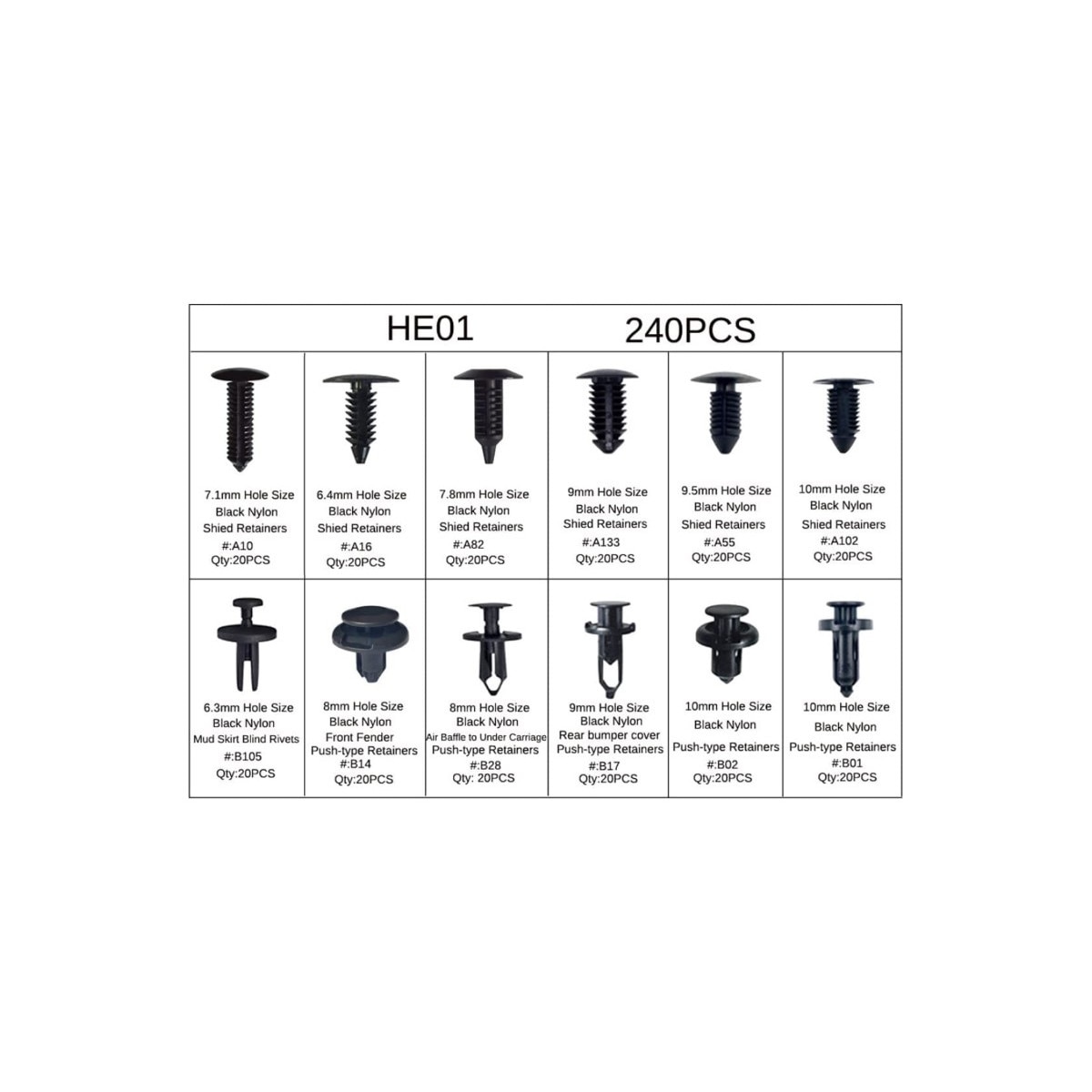 Kit demontat interior auto 4 piese, 240 clipsuri, 1 surubelnita ...