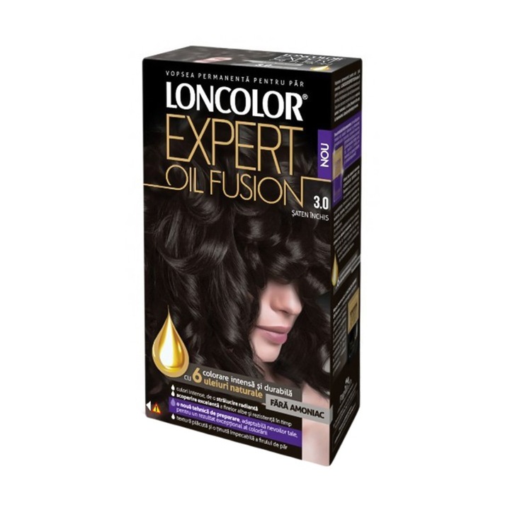Set Vopsea de Par Permanenta Loncolor Expert Oil Fusion 3.0 Saten ...