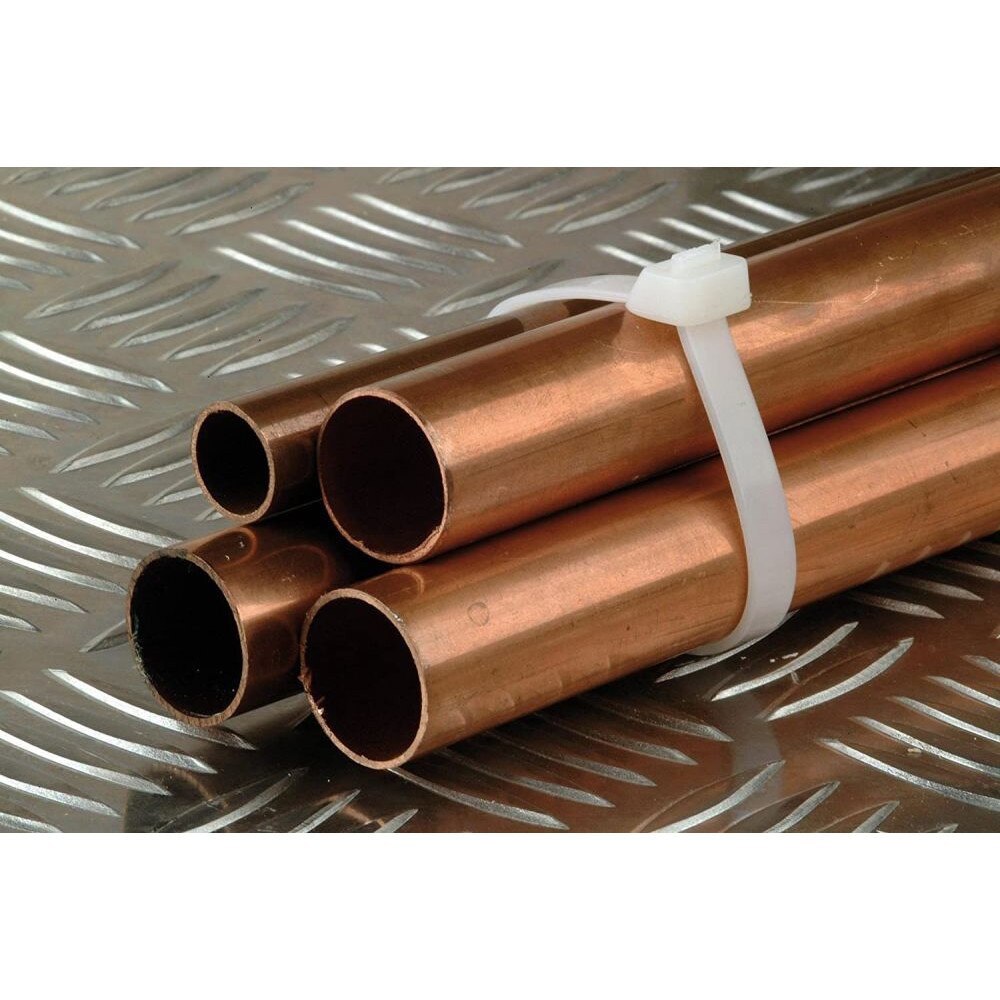 Set 50 buc colier plastic, soricei, 250x4.8 mm, Alb, Werkzeyt - eMAG.ro