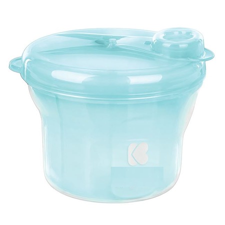 Dozator 2 in 1 pentru lapte praf, 3 compartimente, plastic, albastru - eMAG.ro