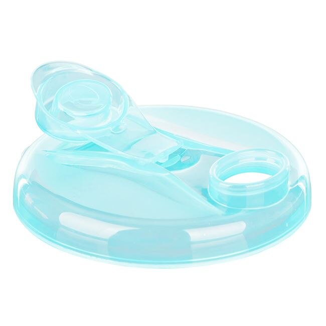 Dozator 2 in 1 pentru lapte praf, 3 compartimente, plastic, albastru - eMAG.ro