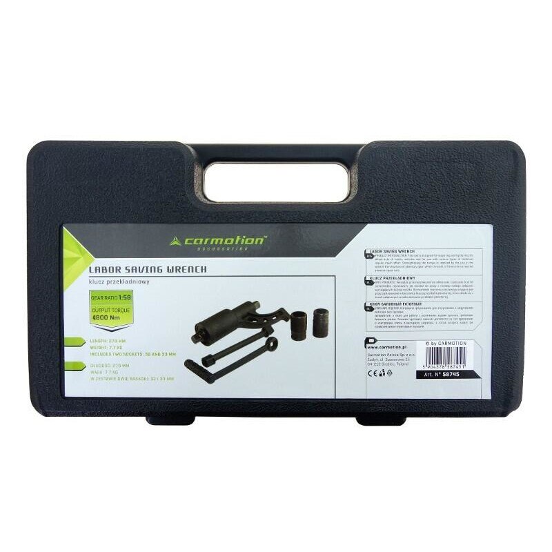 Trusa cheie cu multiplicator forta pentru jante camion 30-32, 1:58 ...