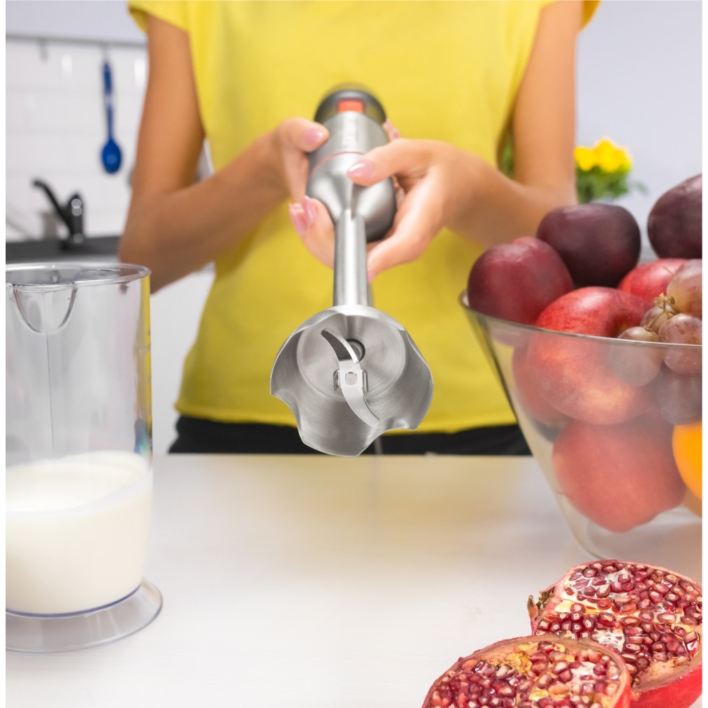 Blender vertical Zelmer ZHB4650, 1400W, TURBO, 4 lame, Control viteza ...