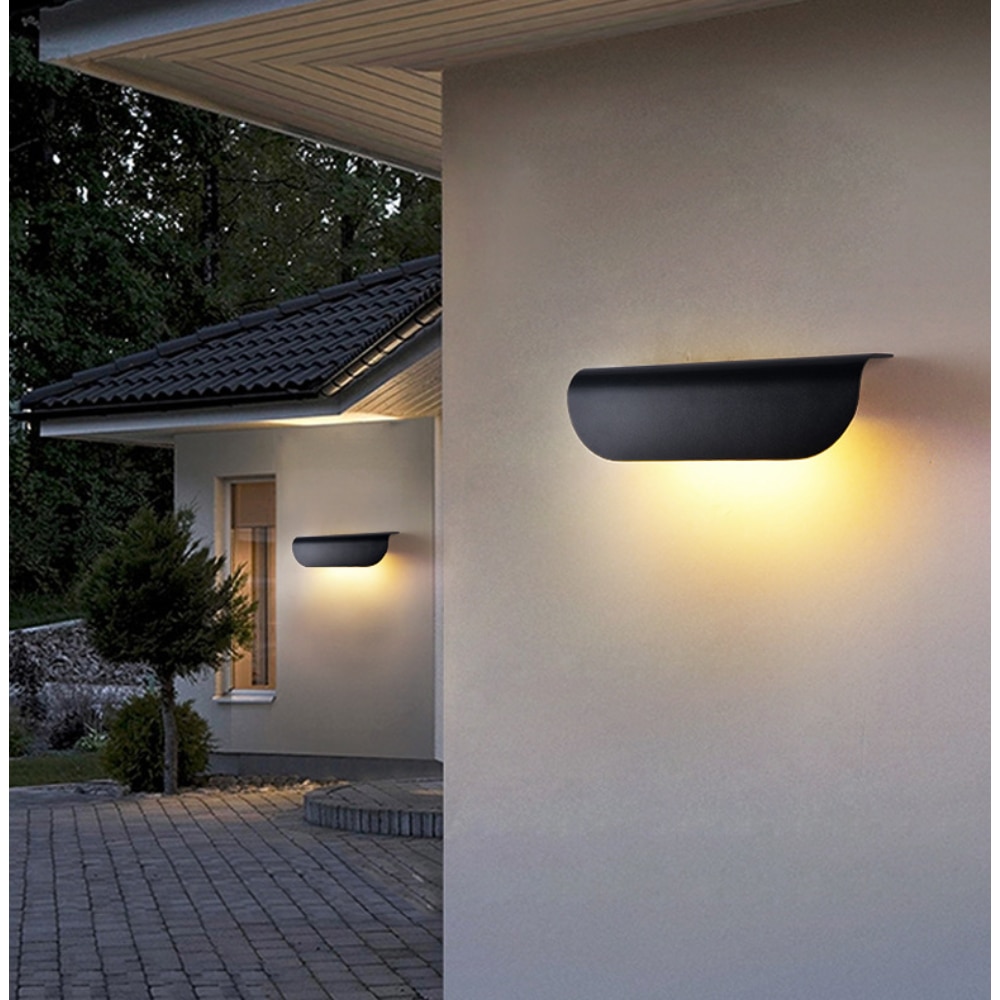 Corp de iluminat pentru exterior, LED, lumina rece 6000k, flux luminos ...