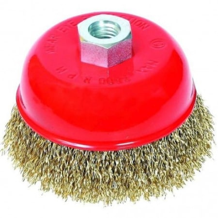 Perie cupa din sarma, pentru slefuit, pentru flex, 4 inch - eMAG.ro