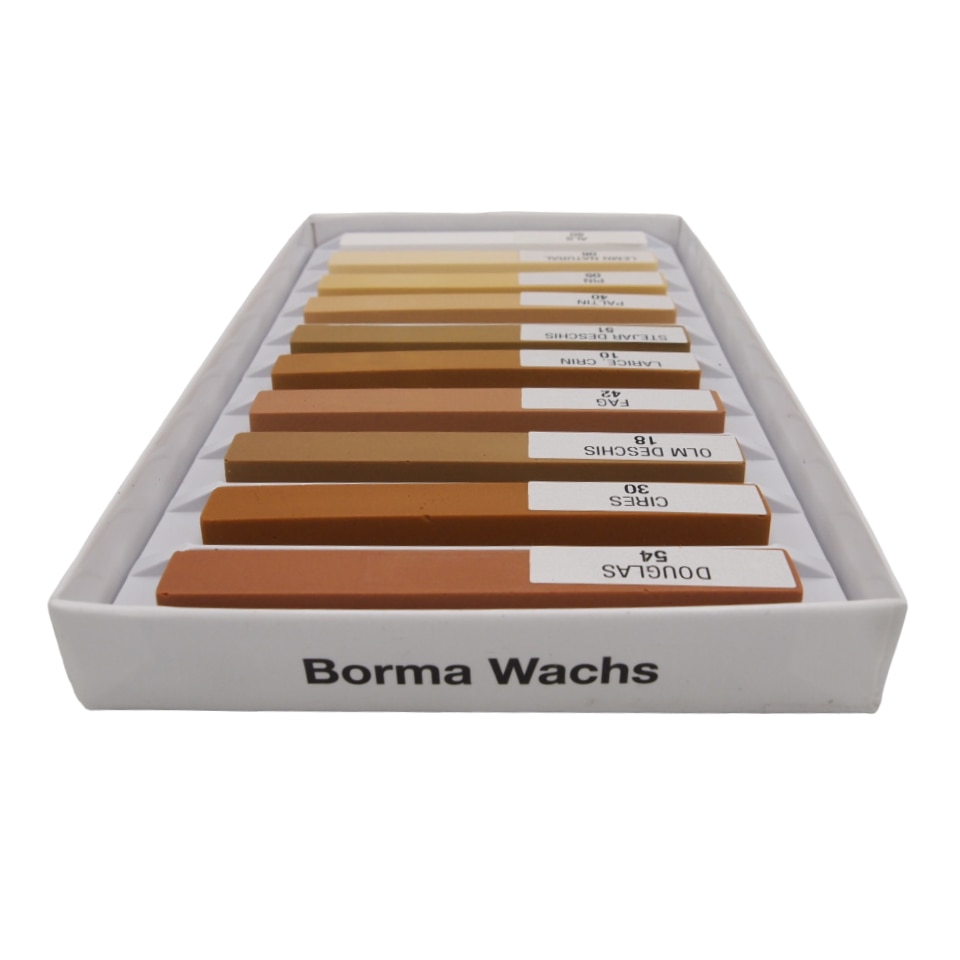 Set 10 mini batoane cerate, tari, Borma Wachs, Hartwachs, culori deschise - eMAG.ro