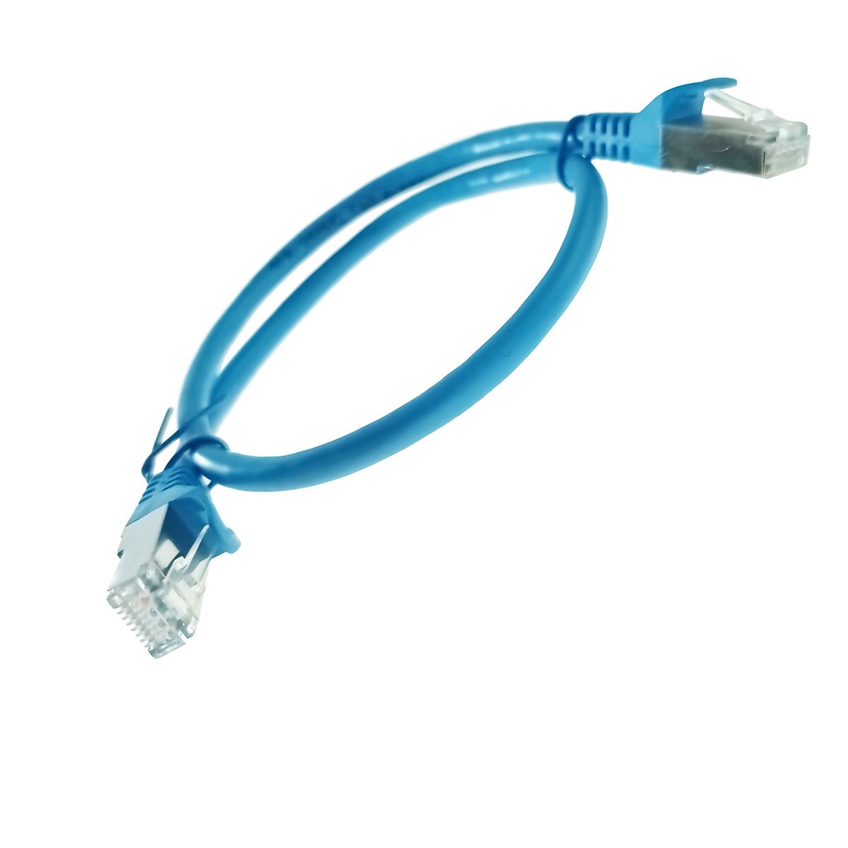 Set 10 cabluri retea-patchcord CAT6 FTP, Lanberg 43631, 2 X RJ45 ...