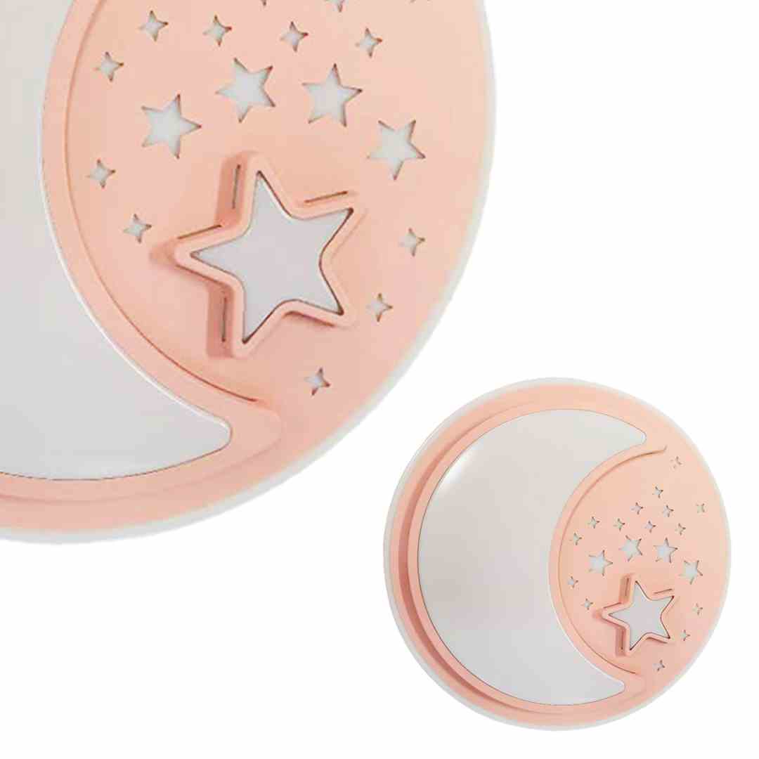 Plafoniera Note, Milagro, Metal, Lumina LED, Alb/Roz - eMAG.ro