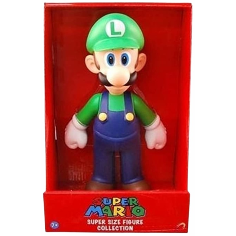 Figura Super Mario, Luigi, Plastic, 23 cm - eMAG.ro