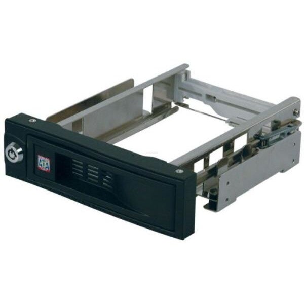 ICYBOX IB-168SK-B IcyBox Mobile Rack 5.25 for 3.5 SATA HDD black - eMAG.bg