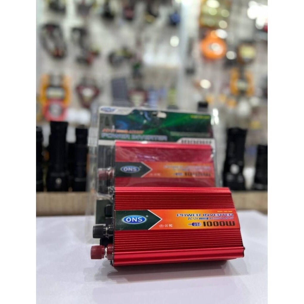 Invertor tensiune auto 12V ~ 220V ONS, cu priza si USB - eMAG.ro