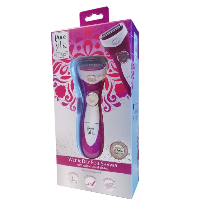 Aparat de ras pentru femei Pure Silk Wet and Dry Foil Shaver - eMAG.ro