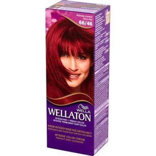 Vopsea de par, Wellaton, 16+ ani, Balsam, Rosu - eMAG.ro