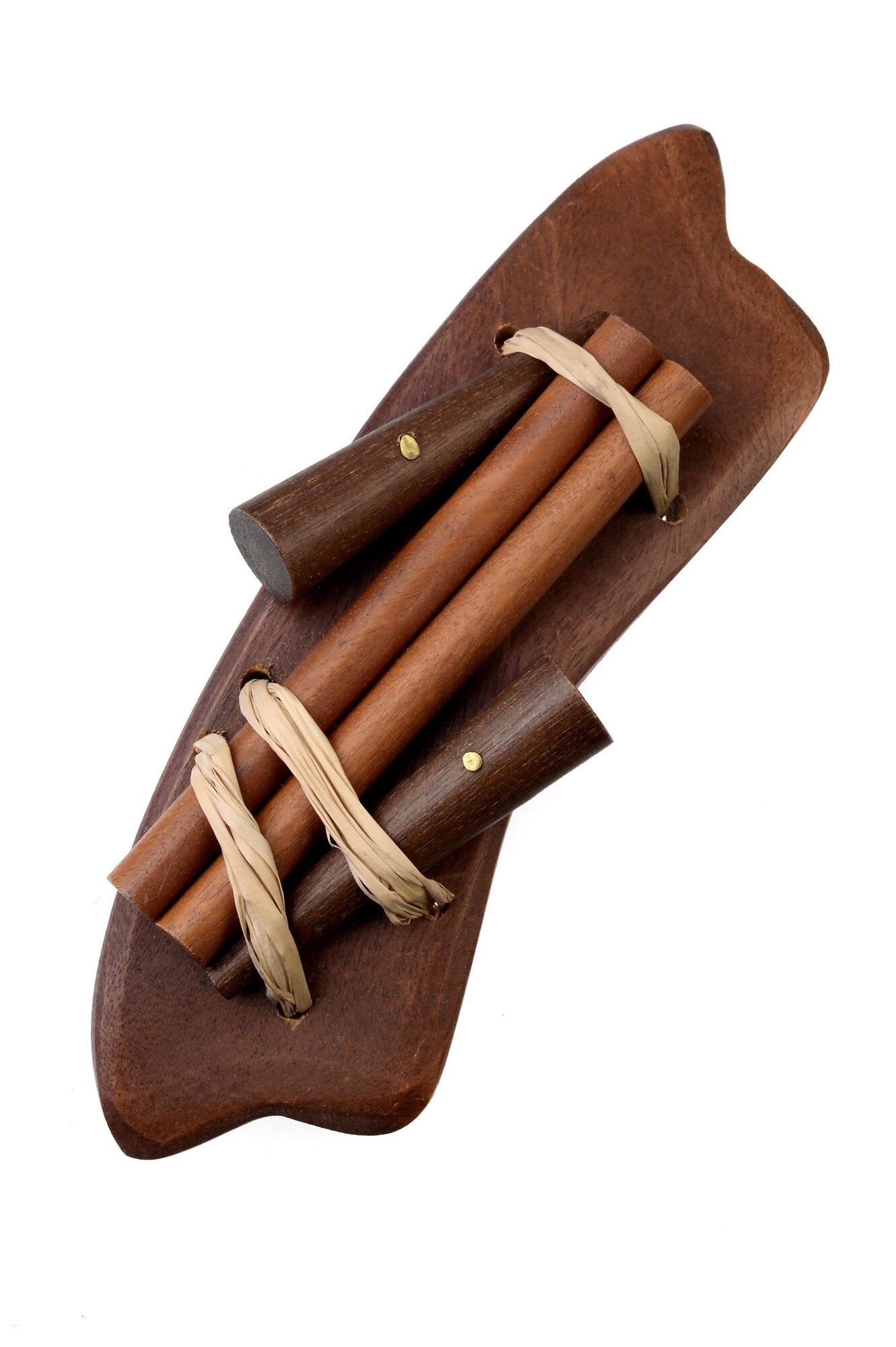 Agrafa de par, Gloria Maris Handmade, Wood045 Maro, 12 x 3.5 cm - eMAG.ro