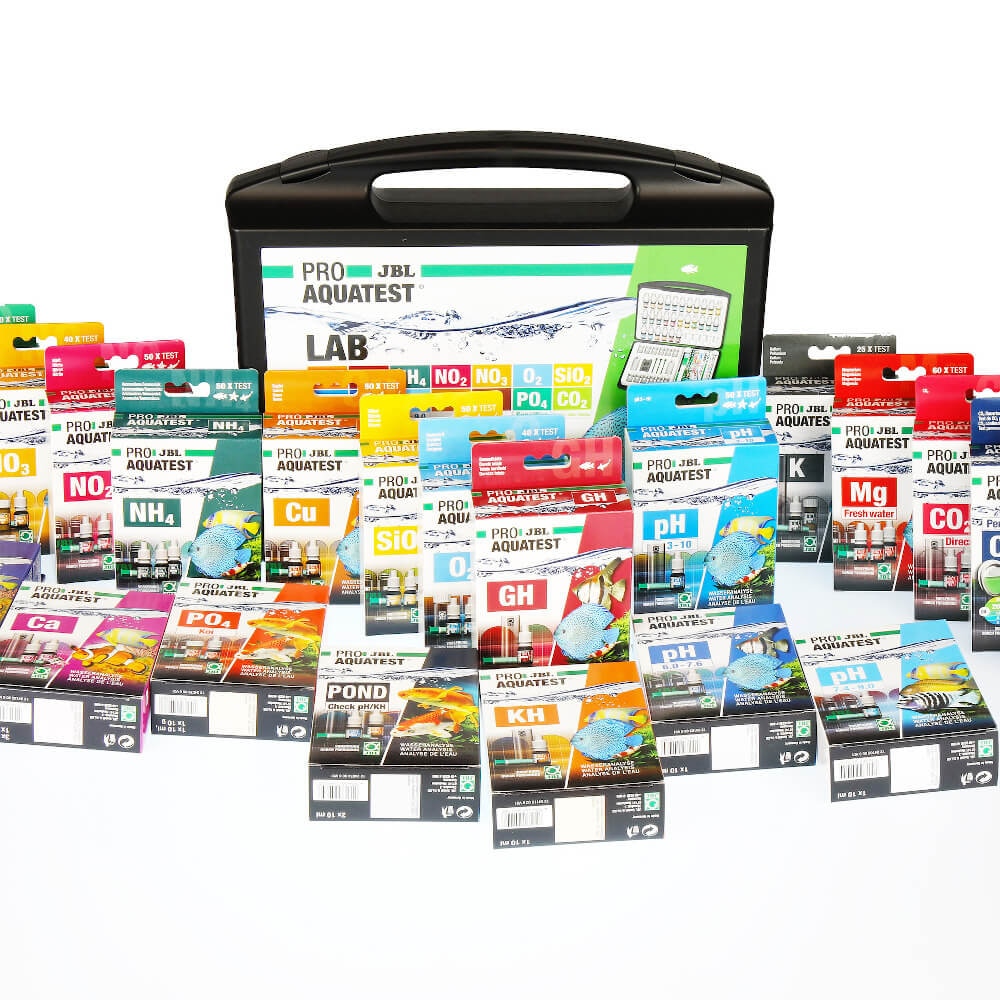 Akváriumi vízteszt Combiset Plus NH4, JBL, Édesvízi, 6 paraméteres ...