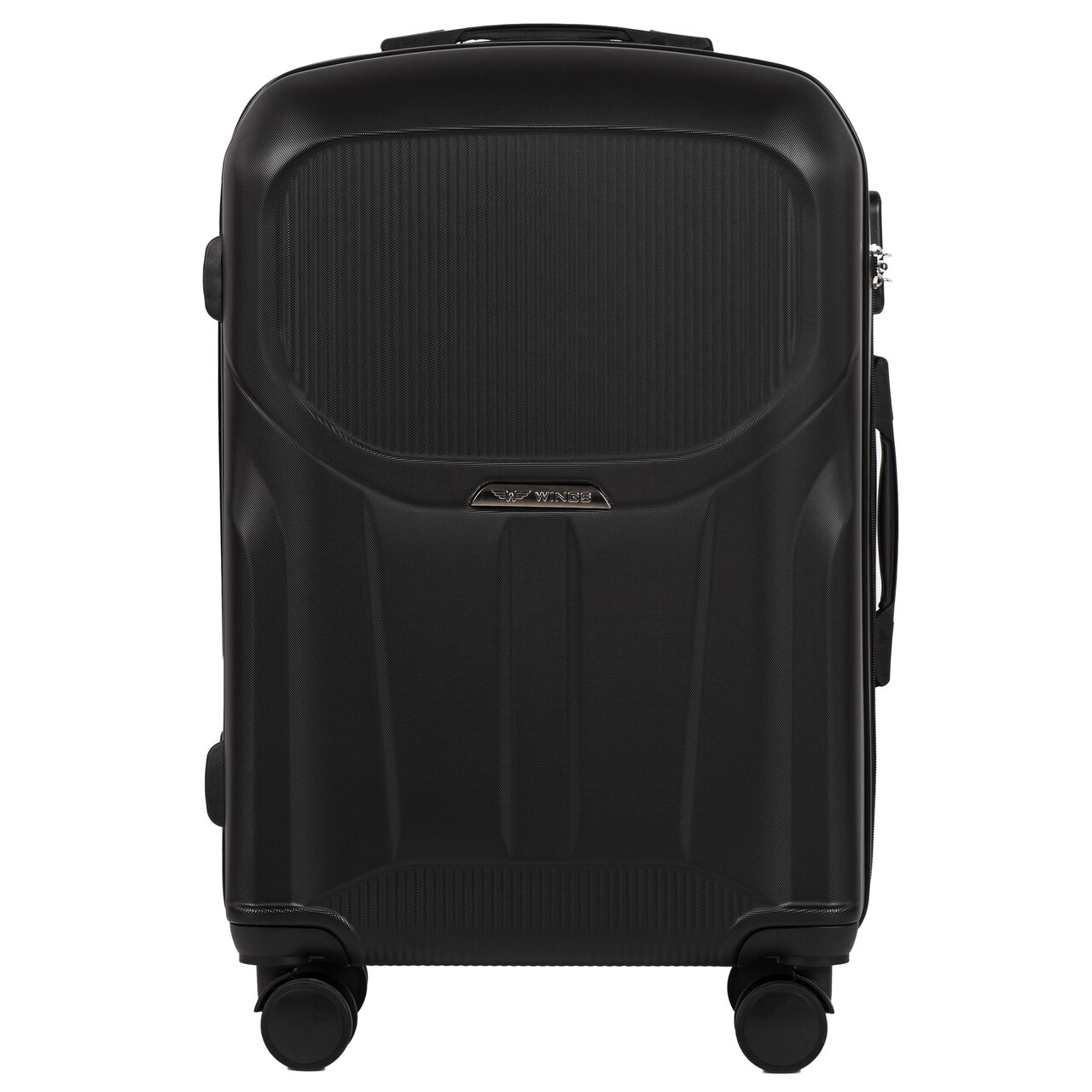 Set Trolere, Wings, PDT01 - 3 Piese, ABS, 4 Roti Duble, Bleumarin - eMAG.ro