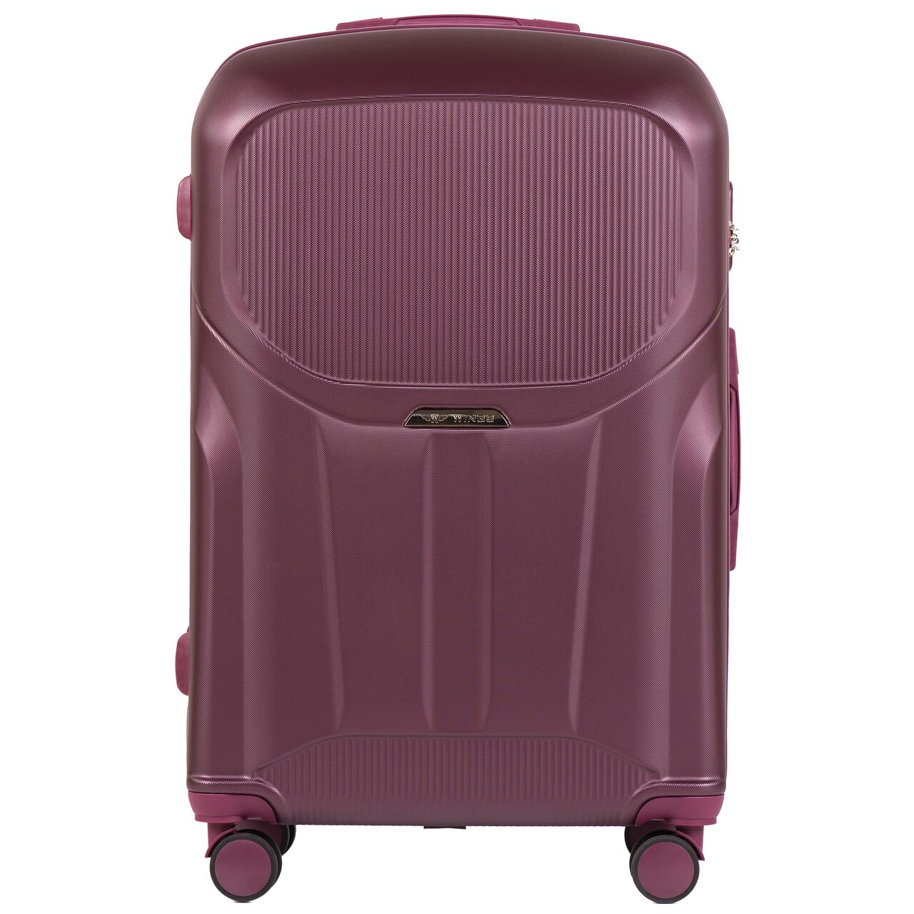 Set Trolere, Wings, PDT01 - 3 Piese, ABS, 4 Roti Duble, Grena - eMAG.ro